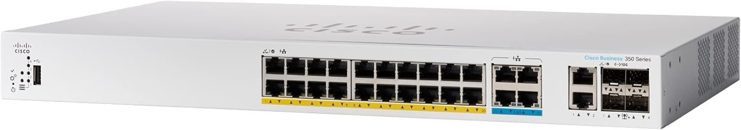 CISCO DESIGNED Business CBS350-48NGP-4X Managed Switch | 8 Port 5GE ... CISCO DESIGNED Business CBS350-48NGP-4X Managed Switch | 8 Port 5GE ...