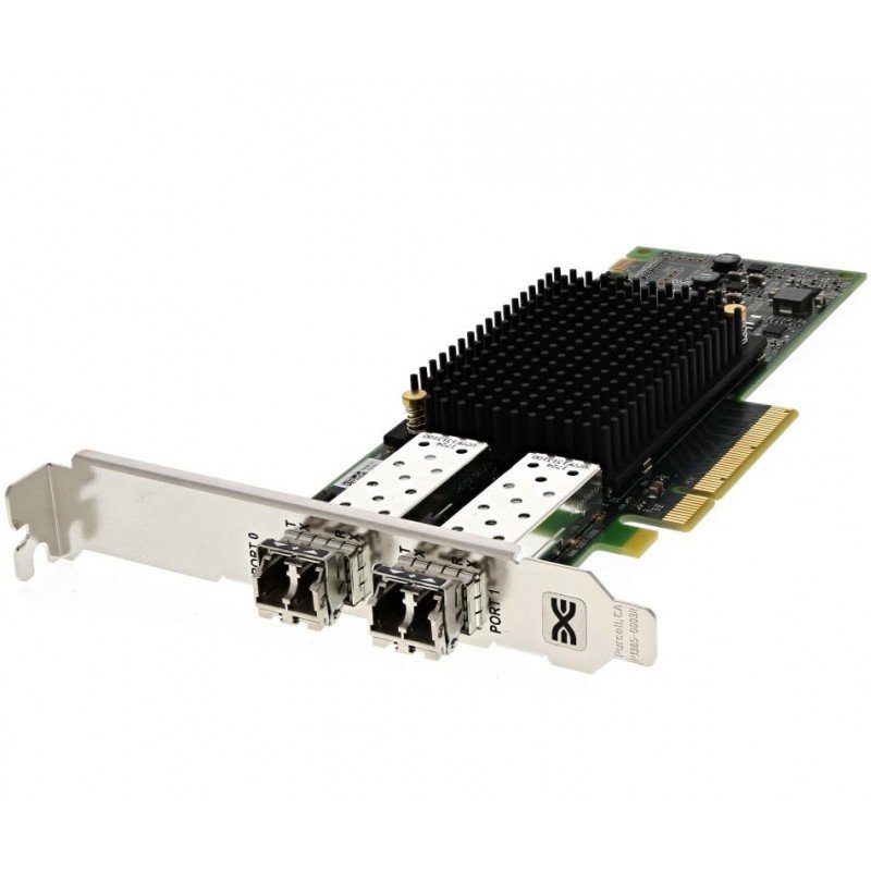 Emulex Lpe31002 Ap Gen6 16gfc Dual Port Fc Host Bus Ethernet Converged Network Adapter Card