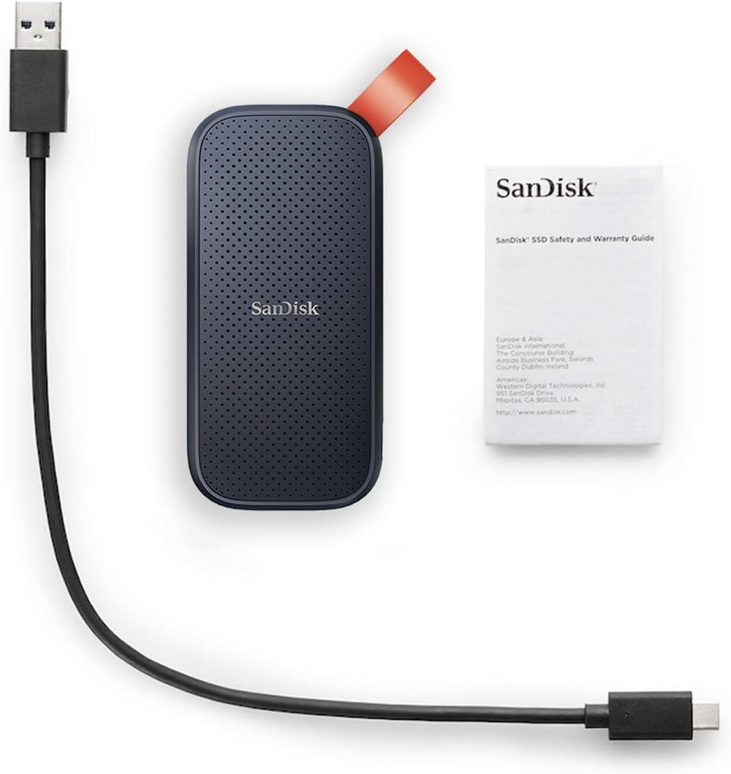 SanDisk 1TB Portable SSD - Up to 800MB/s, USB-C, USB 3.2 Gen 2, Updated Firmware - External ...
